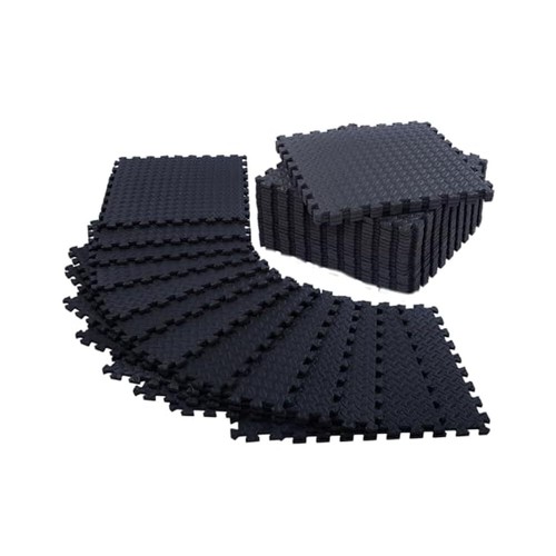 Interlocking Foam Floor Tiles, 24"x24", 1/2" Thick, 96 Sq Ft Coverage ...
