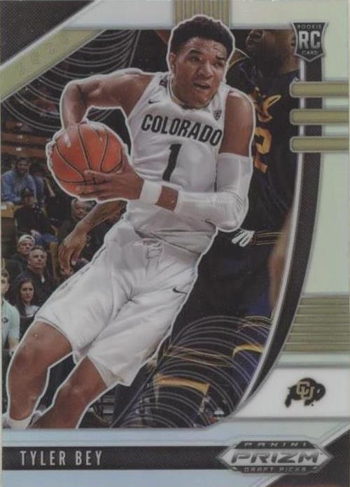 2020-21 Panini Prizm Draft Picks - Tyler Bey #75 Silver Prizm (RC) for ...