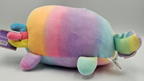 New With Tag Cuddle Crew Stuffed Animal Colorful Pastel Rainbow Shaded ...