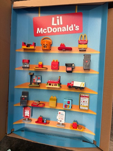 2025 McDONALD'S Lil Mcdonalds Miniature Kids HAPPY MEAL TOYS Full set ...