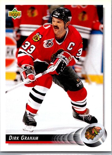 1992-93 Upper Deck Hockey - #272 Dirk Graham | eBay