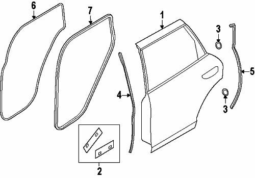 Porsche 95853371705 Genuine OEM Front Seal for sale online | eBay