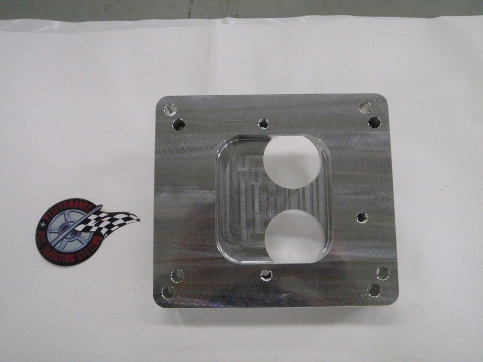 4-BBL Holley Q-Jet Carburator to TBI-Adapter-Plate 2" for 454 TBI | eBay