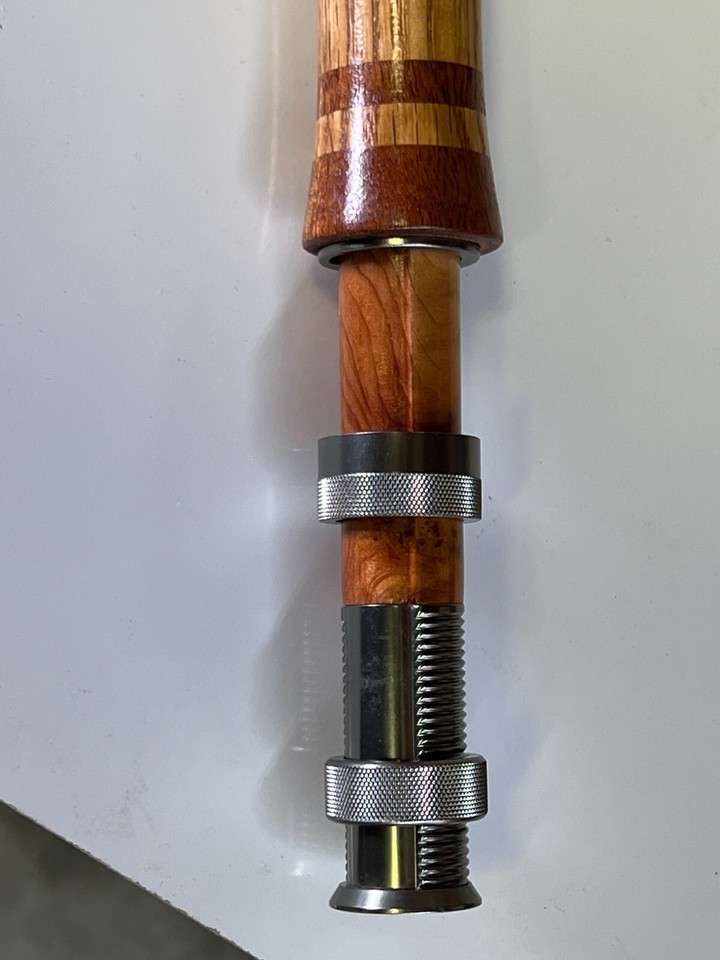 Custom-made Bamboo 6' 10'' 5wt Fast Action bamboo fly rod by Zzyzx Rods ...