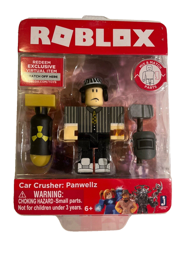 NEW ~ ROBLOX ~ CAR CRUSHER: Panwellz - Action Figure (Sealed ...