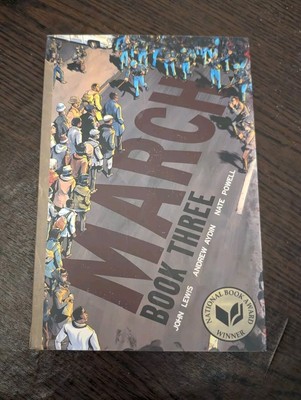 March: Book Three - Paperback By Lewis, John - VERY Good Top Shelf Nate ...