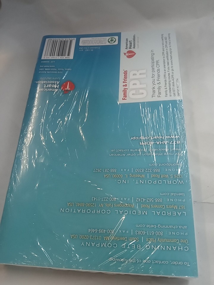 Family & Friends CPR Student Manual Five-Pack 9781616690038| eBay