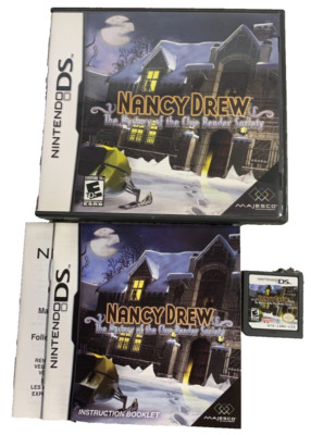 Nancy Drew 2: Clue Bender Society - Nintendo DS w/ Manual Cleaned ...
