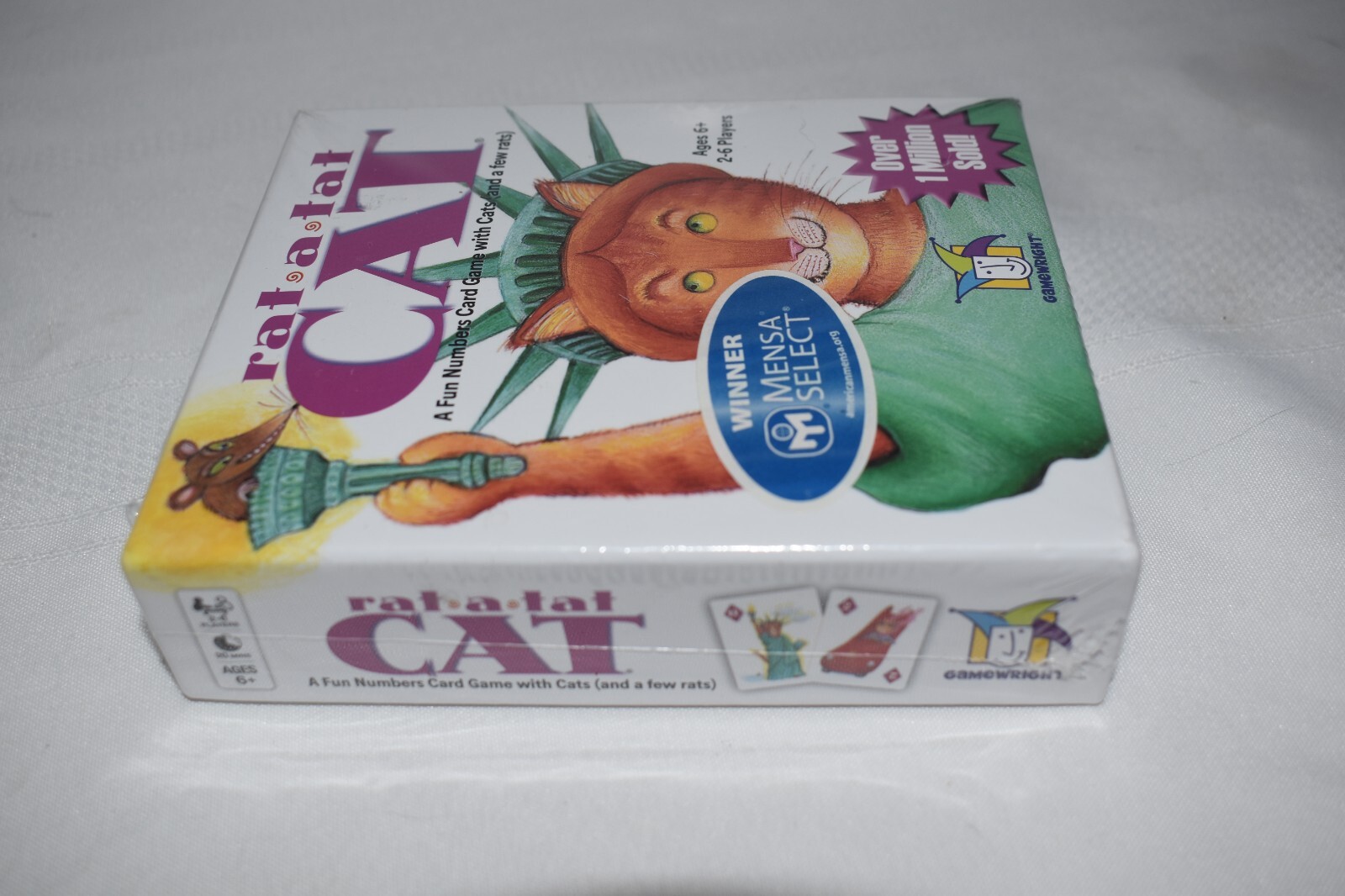 Rat aTat Cat Card Game Gamewright Ages 6+ 1996 Made in China | eBay