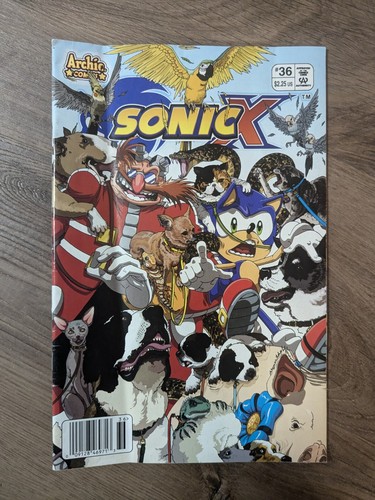 Sonic X #36 Comic Book - Sonic The Hedgehog Spin-off - HTF Newsstand ...