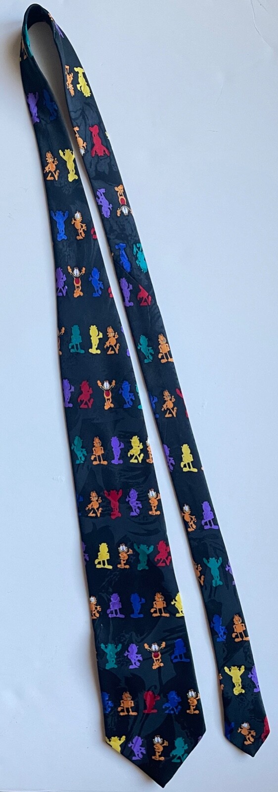 Garfield Comic Cartoon Tie Necktie Paws Addiction Vin… - Gem