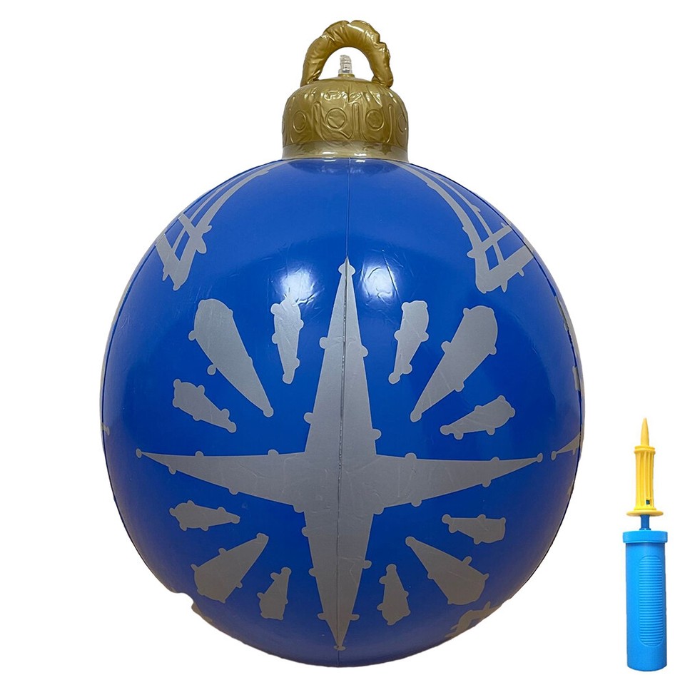 60cm Blow Up Balls Giant Inflatable Ball Waterproof Xmas Xmas Tree ...