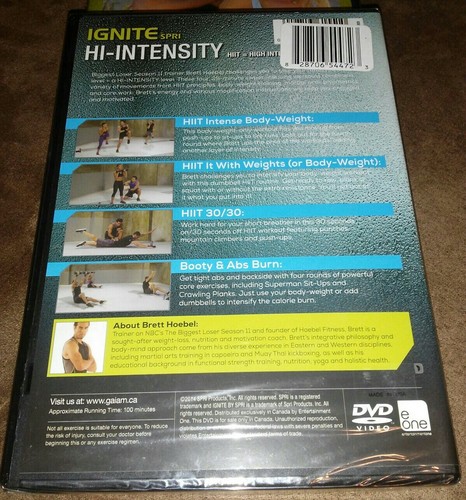 Ignite by Spri: Hi-Intensity (DVD, 2014) for sale online | eBay