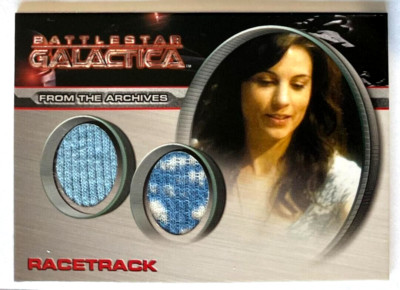 Battlestar Galactica Season 4 Dual Costume Card DC11 Leah Cairns as ...