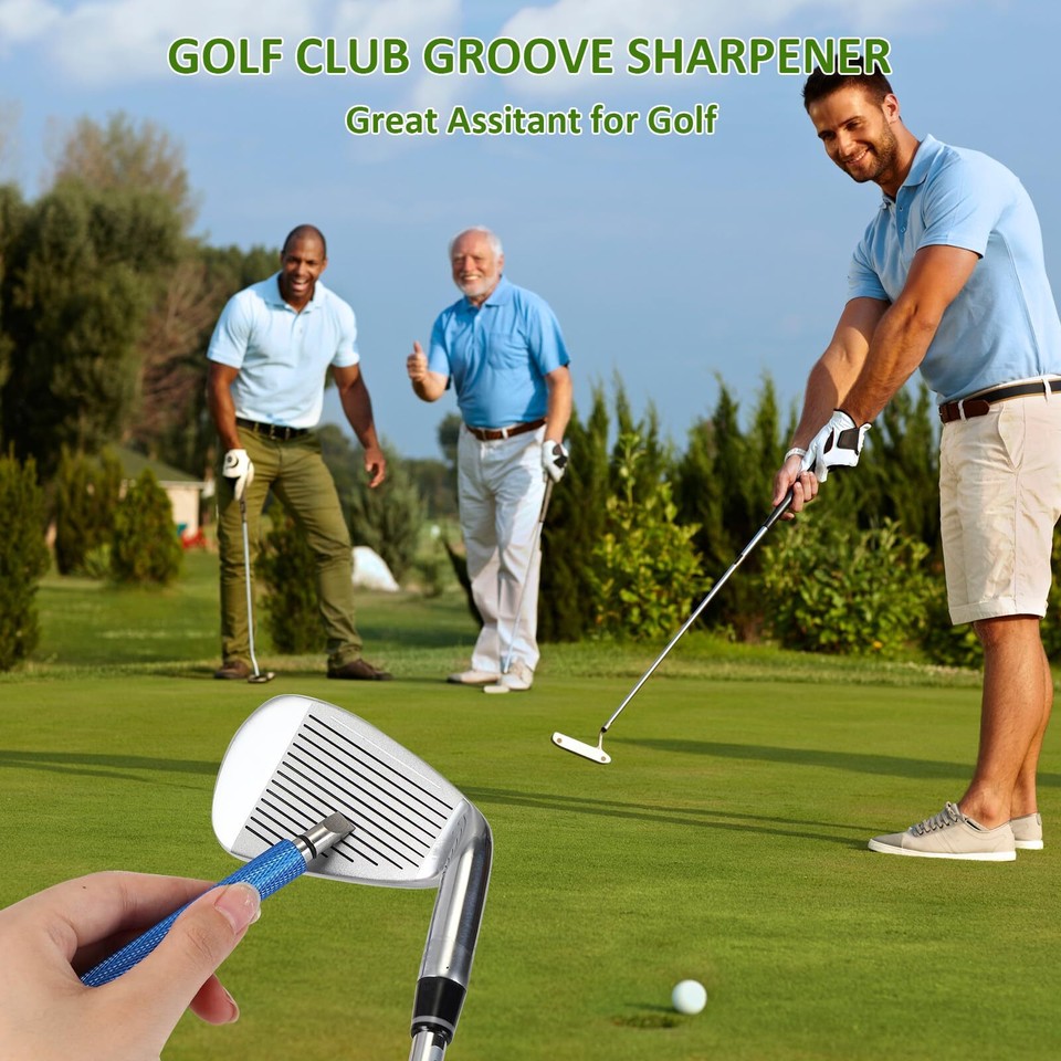 2Pack Golf Groove Sharpening Tool for Wedges and Irons Golf Club ...