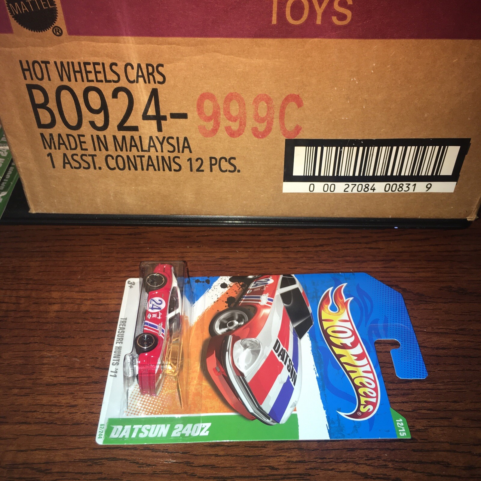 HOT WHEELS VHTF 2011 TREASURE HUNTS T- Hunt SERIES DATSUN 240Z Classic ...