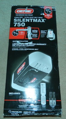 New Genie 3055 - TKSV Door Opener Silentmax 750 Ultra-Quiet Belt Drive ...