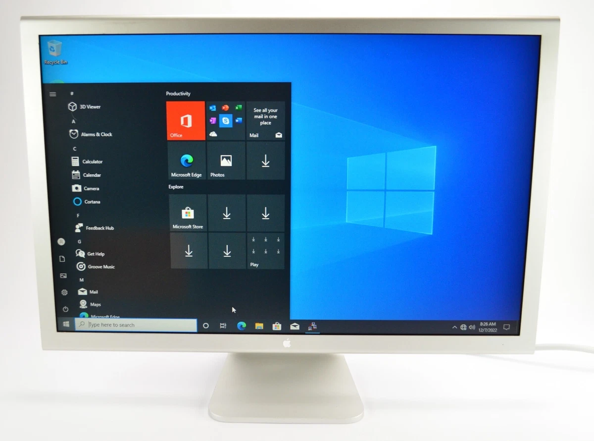 Apple Wide Screen Desktop