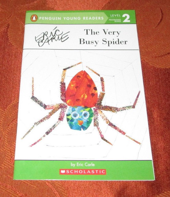 The Very Busy Spider Eric Carle (set of 6 Level 2-i Readers Progressing ...