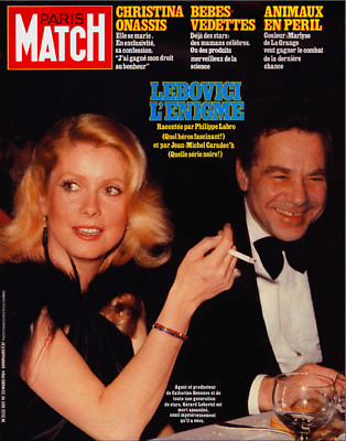 Paris Match n° 1817 du 23 mars 1984 - Catherine Deneuve et Gérard ...