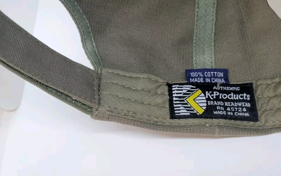 Crow's Hybrid Corn Co. Seed Feed Farming K-Products Vel-Cro Snapback ...