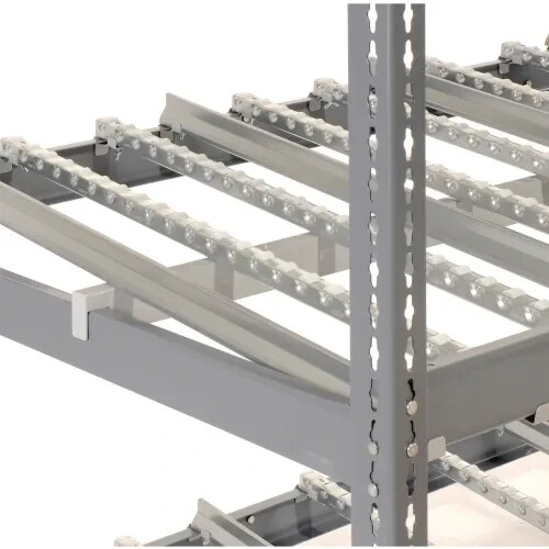 NEW! Single Depth Gravity Flow Carton Rack 4 LEVEL 96"W x 48"D x 84H ...