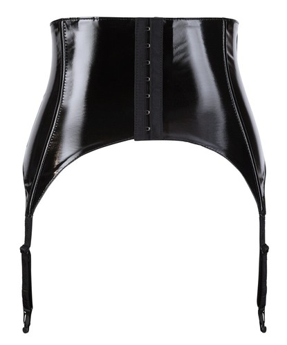 Lack Strapsgürtel Strapshalter Strumpfhalter Strapse Mieder Extrabreit ...