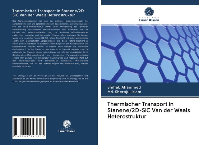 Thermischer Transport in Stanene/2d-Sic Van der Waals Heterostruktur von Shihab Ahammed (2020 ...