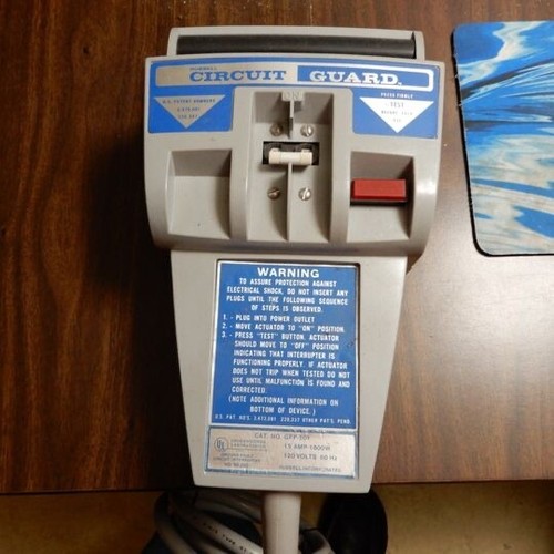 Hubbell GFP-201 Circuit Guard Ground Fault Interrupter 15A 1800W 120V ...