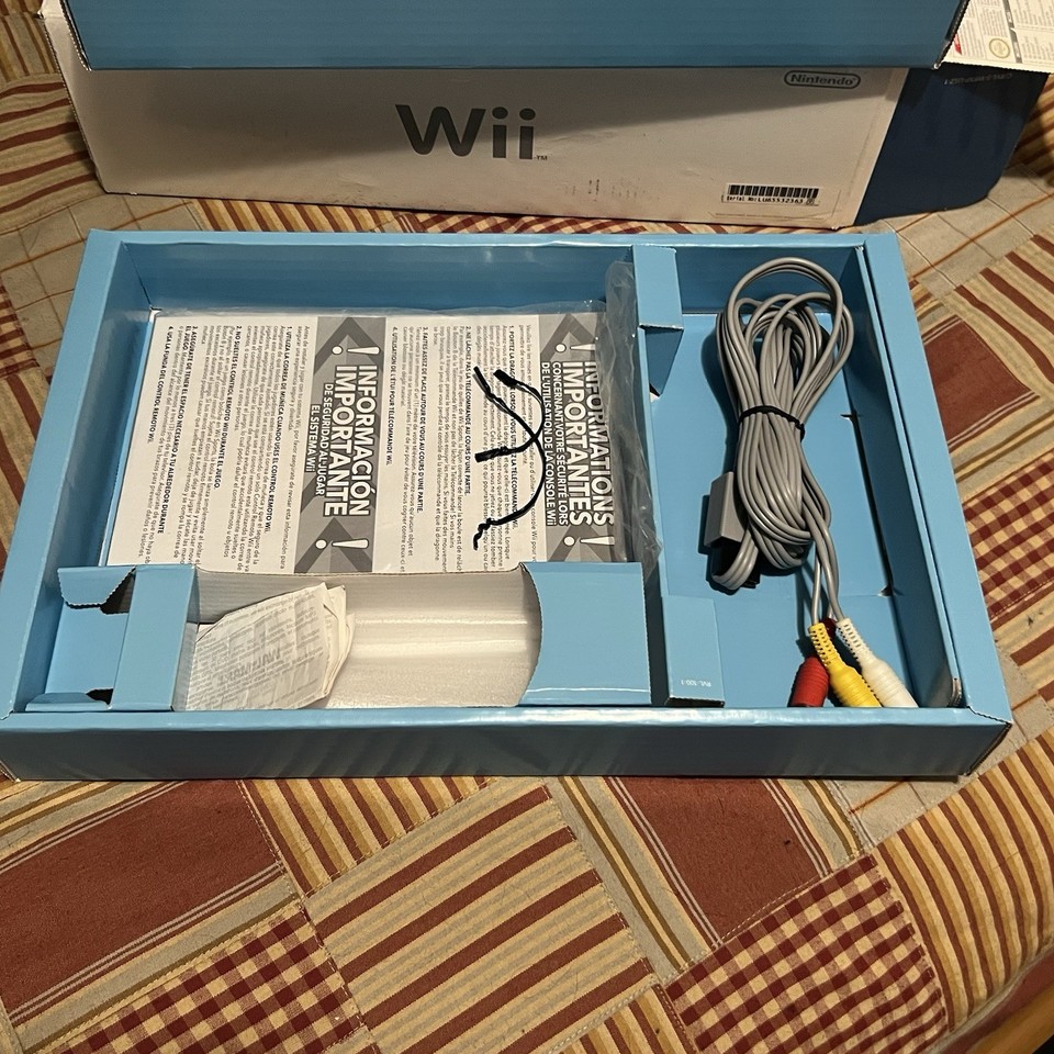 Original Nintendo Wii Sports White Console EMPTY BOX ONLY | eBay