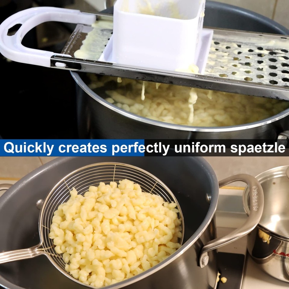 Stainless Steel Spaetzle Maker Spaetzle Noodle Dumpling Maker with ...