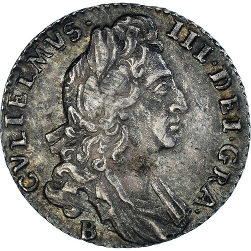 [#1066829] Coin, Great Britain, William III, 6 Pence, 1696, Bristol, VF ...