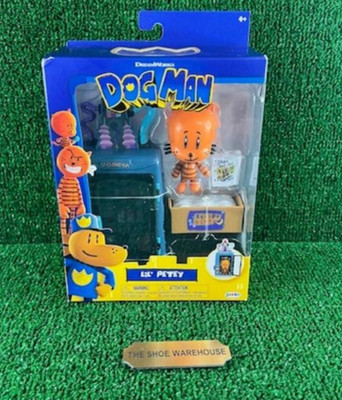 Lil' Petey Dog Man DreamWorks Figure with U-Clone-Em Machine Jakks ...