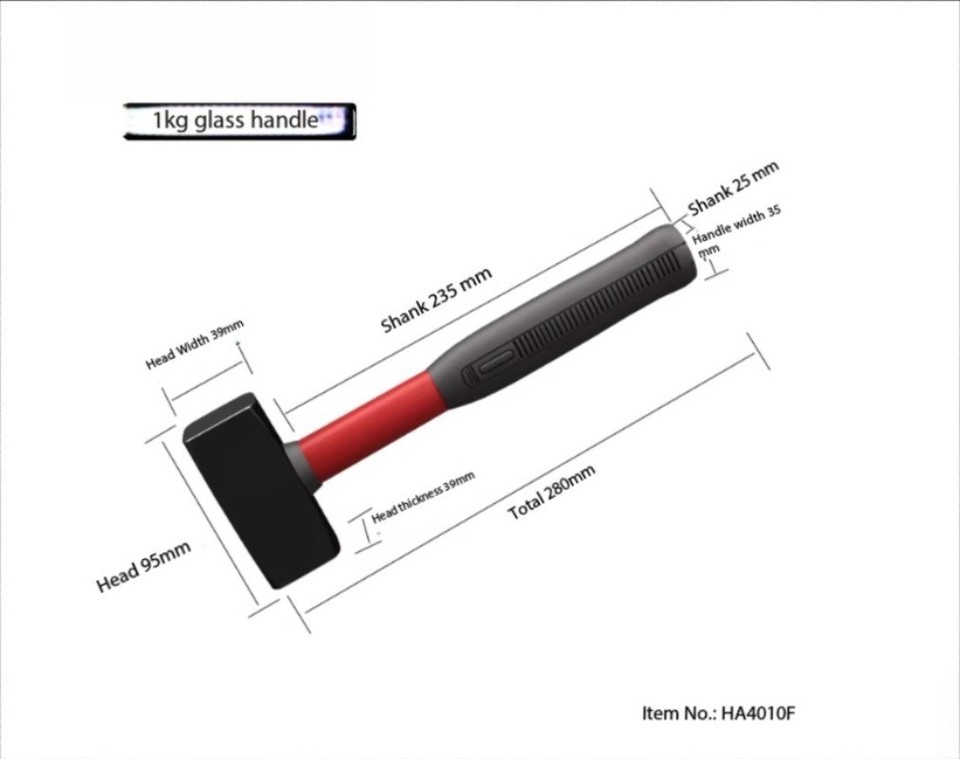 Hammer Octagonal Hammer Sledgehammer Wall-Breaking Tool Heavy Hammer ...