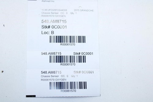 2011-2021 Jeep Grand Cherokee 3.6L Oxygen Sensor Pair 5149180AA ...