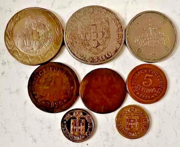 Old World Coins Job Lot-Mix Lots-Europe & Rest of the World-Collectable ...