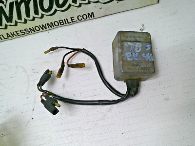 1977-1979 Yamaha Exciter 440 SnowmobiIe Engine CDI Ignition Box EX440 ...