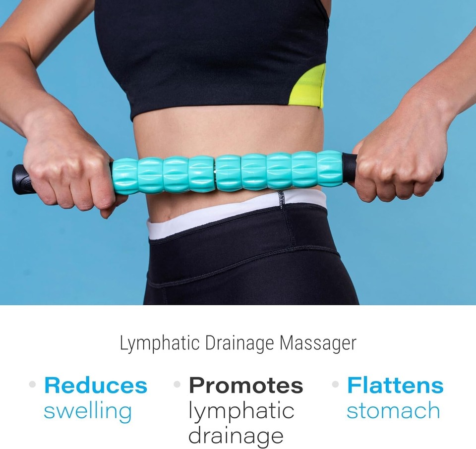 Lymphatic Drainage Massage Roller Stick for Post Liposuction & Fibrosis ...