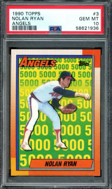 Nolan Ryan Angels Baseball Cards