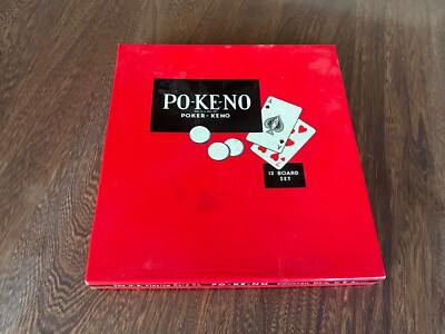 Vintage Pokeno Game 12 Board Set The U.S. Playing Card Co. Full Set | eBay