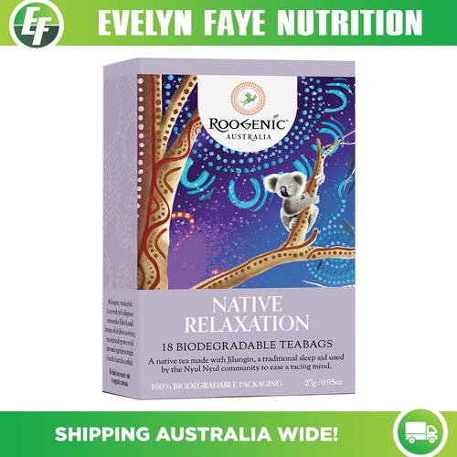 ROOGENIC Native Relaxation Tea - 18 Biodegradable Tea Bags | Native ...