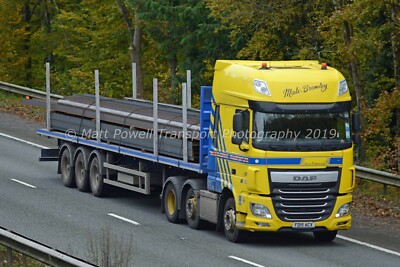 Truck Photo 12x8 - DAF XF - Middlebrook Transport - FD15 ACX | eBay UK