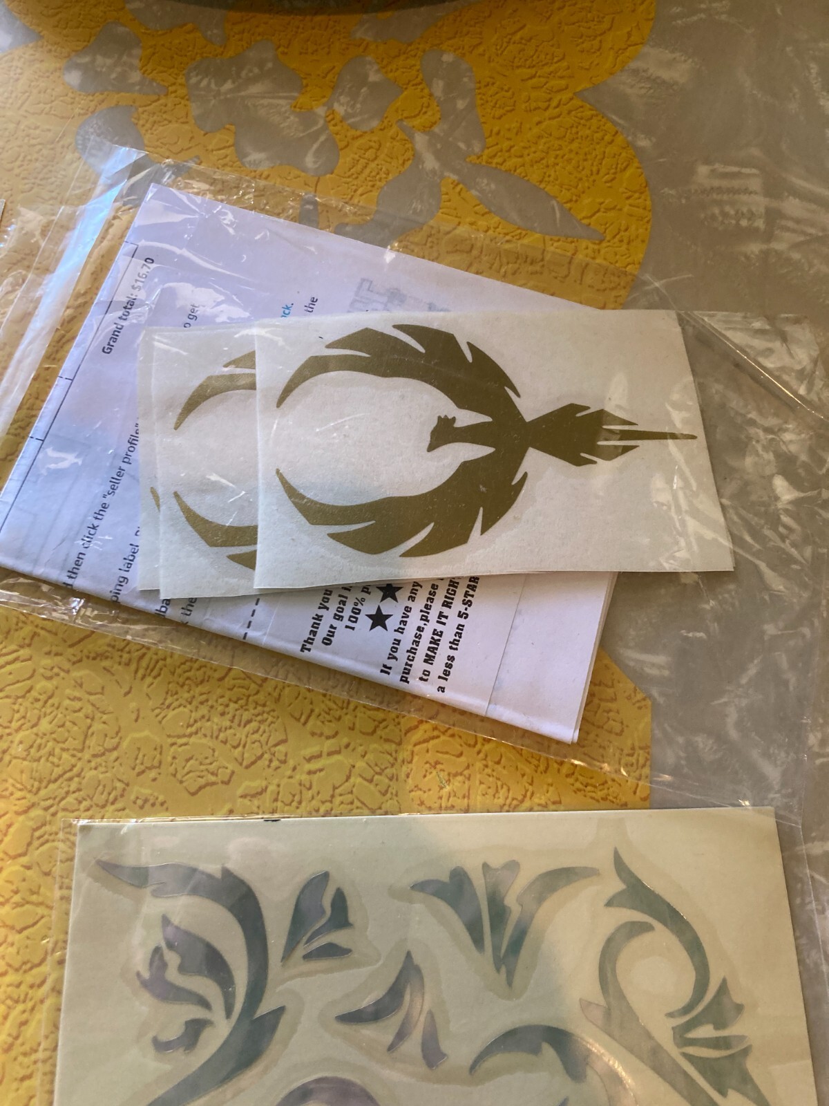 Huge Lot Guitar Building Hobby Inlay Abalone Decals Mother of Pearl Etc ...