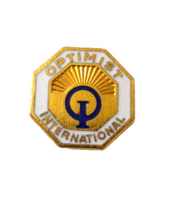 Optimist International Enamel and Gold Tone Lapel Hat Pin | eBay