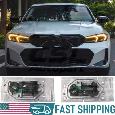 Amber Angel Eye DRL LED Modules For BMW G20 G21 LCI 330e 330i M340i ...