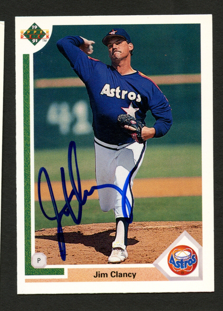 Jim Clancy #682 signed autograph auto 1991 Upper Deck Baseball Card | eBay