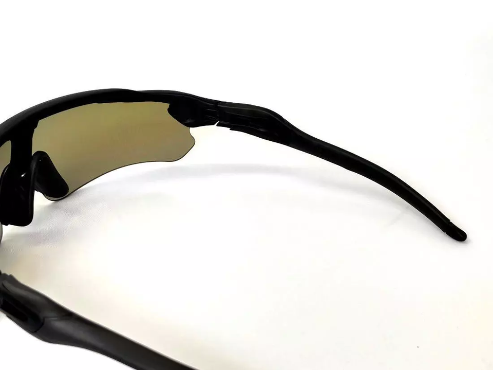 NEW Oakley Radar EV Patn Sunglasses Black Frame Blue Prizm Lenses ...