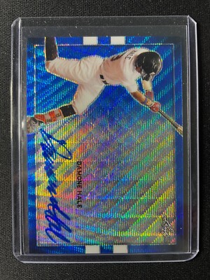 2018 Leaf Perfect Game Damone Hale Blue Metal Wave Autograph #6/10 ...