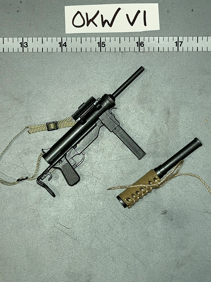 1/6 Scale Vietnam US M3 Grease Gun Submachine Gun - UJINDOU MACV-SOG ...