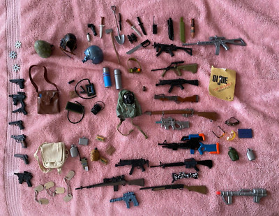 GI JOE ~ Weapon Lot of 55+ pieces - Vintage | eBay